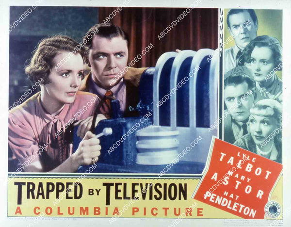 Mary Astor Lyle Talbot film Trapped by Television 35m-15121 – ABCDVDVIDEO