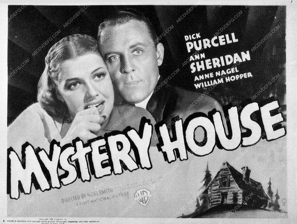 Dick Purcell Ann Sheridan film Mystery House 7763-34 – ABCDVDVIDEO