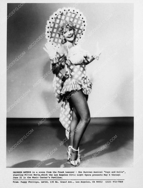 Maureen Arthur as chorus girl live stage play Guys and Dolls 8148-18 – ABCDVDVIDEO