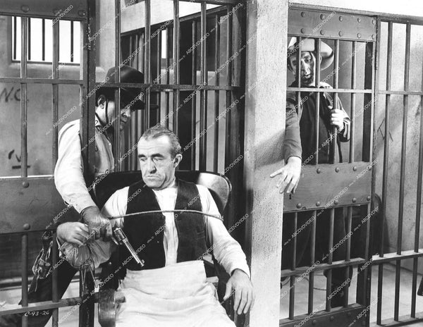 Buck Jones, Frank Rice, unknown actor - 1932 film Forbidden Trail - 04 ...