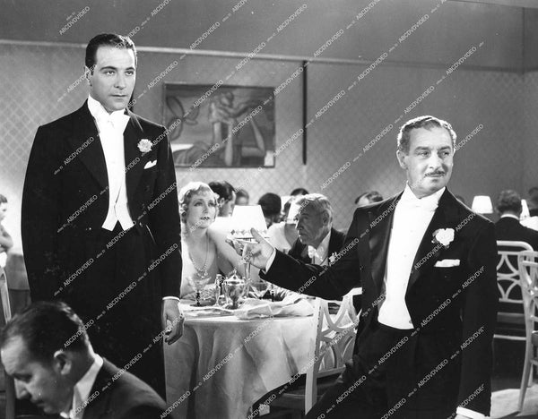 Ricardo Cortez, Albert Conti - 1933 film Torch Singer - 0443-031 ...