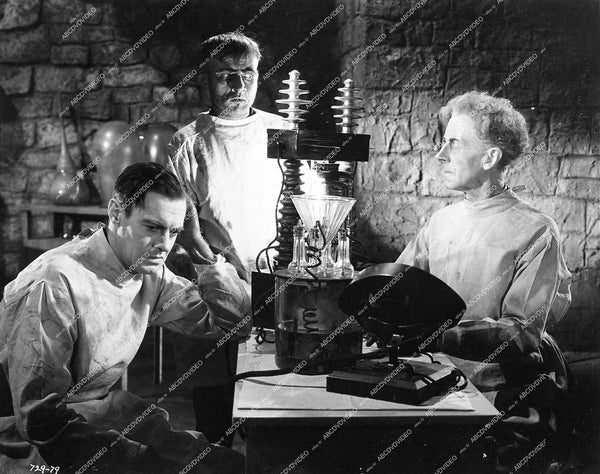 Dwight Frye, Colin Clive, Ernest Thesiger - 1935 film The Bride of Fra ...