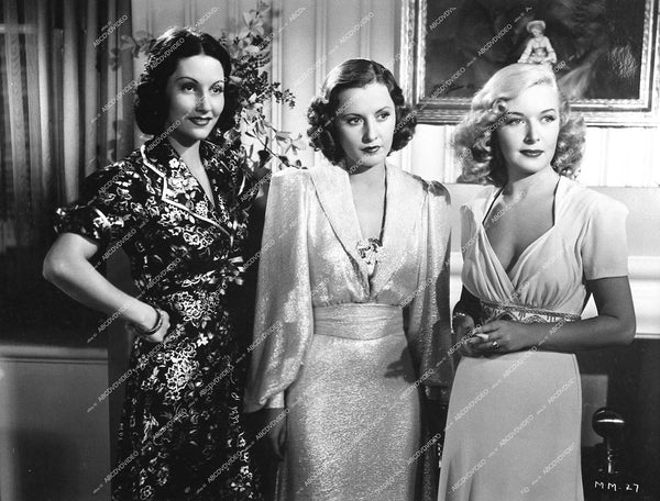 Barbara Stanwyck, Frances Mercer, Vickie Lester - 1938 film The Mad Mi ...
