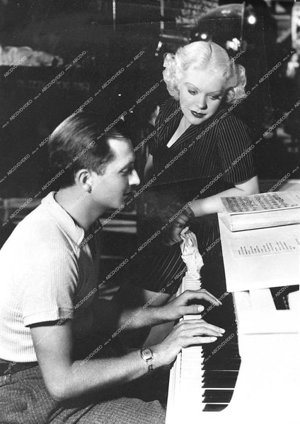 Alice Fay and pianist musician - negative bag looks like "John Pennisi ...