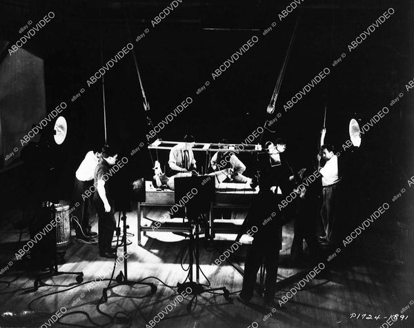 Max & Dave Fleischer Studios filming rotoscope live action cartoon fil ...