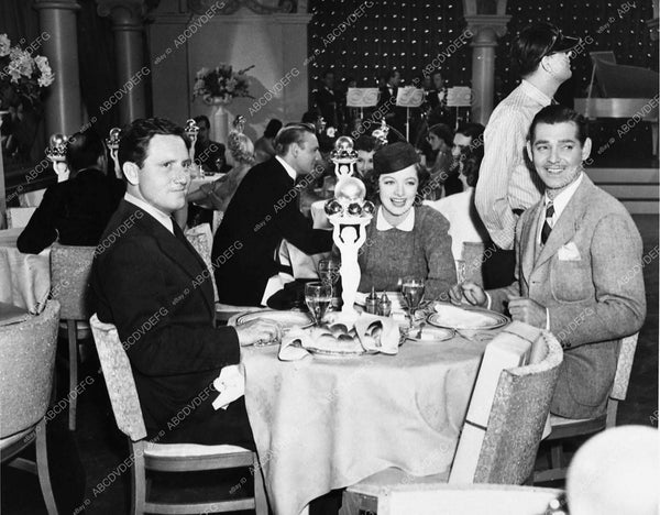candid Spencer Tracy Myrna Loy Clark Gable behind scenes Test Pilot 11 ...