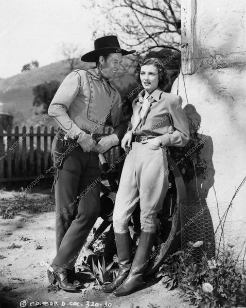 Wild Bill Elliott Iris Meredith western film scene 1294-24 1294-24 ...