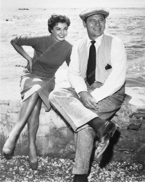 Esther Williams Jack Carson candid behind scenes Dangerous When Wet 14 ...