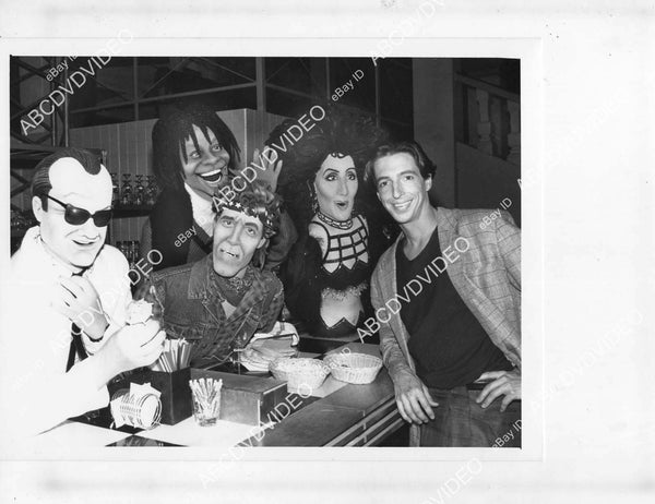 crp-80265 Ron Reagan w Kroft Puppets of Cher, Jack Nicholson, Whoopie ...