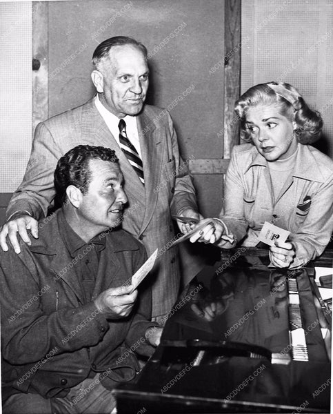 candid Alice Faye Phil Harris & Gov of California Goodwin Knight 671-1 ...