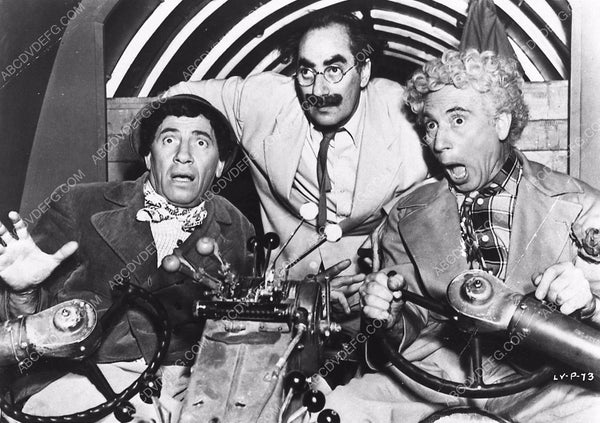 The Marx Brothers Groucho Chico Harpo certified pilots film A Night in ...