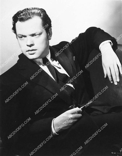 Orson Welles w his pipe film Citizen Kane 1501-02 – ABCDVDVIDEO