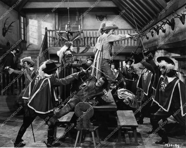 sword fighting fencing sequence film The Three Musketeers 1626-28 ...
