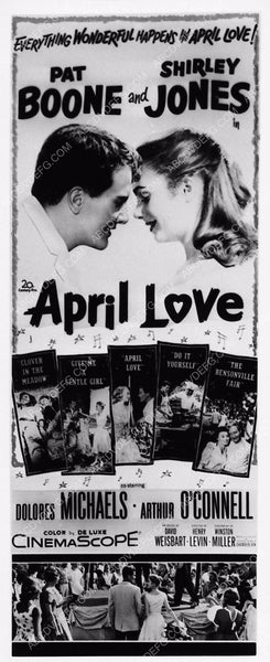 ad slick Pat Boone April Love 1796-09 – ABCDVDVIDEO