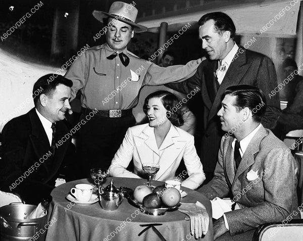 Gov James Allred Texas Myrna Loy Clark Gable Leo Carrillo Jack Conroy ...