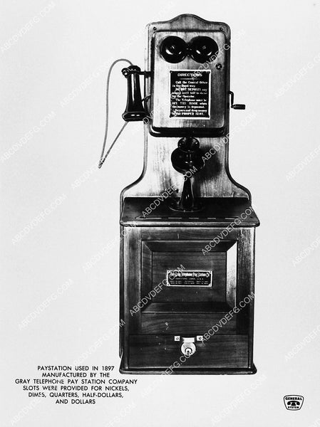 1897 pay telephone by Gray Telephone Pay Station Company 2373-05 ...