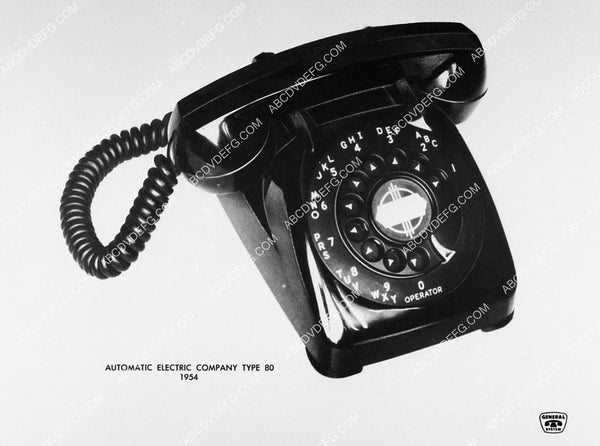 1954 telephone Automatic Electric Company 2373-14 – ABCDVDVIDEO