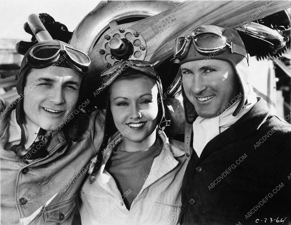 William Bakewell Evelyn Knapp Tim McCoy aviation film Speed Wings 2528 ...