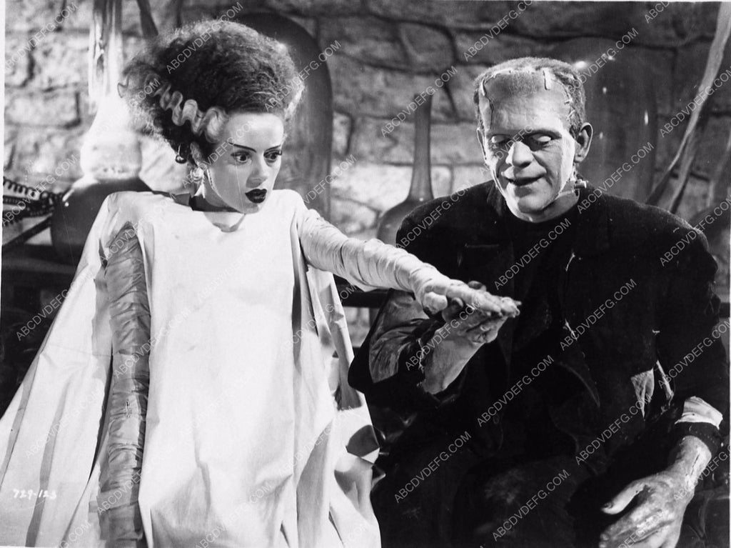 Elsa Lanchester Boris Karloff horror film The Bride of Frankenstein 27 ...