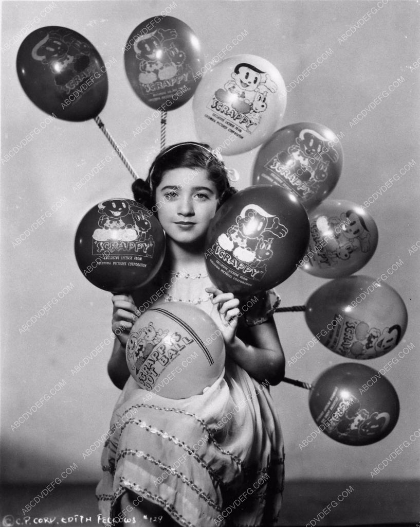 Edith Fellows with Scrappy animation character balloons portrait 2816 ...