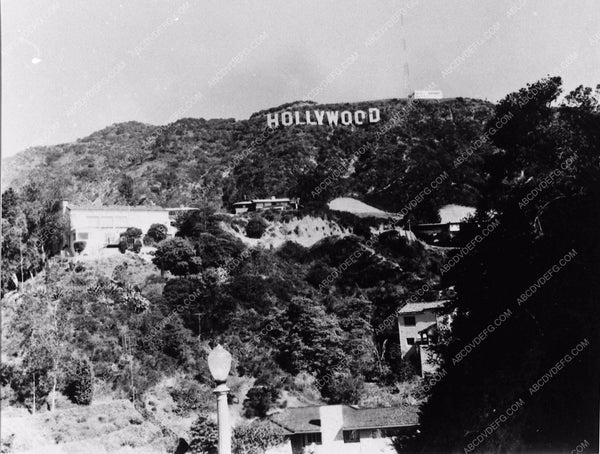 historic Los Angeles Hollywood sign Hollywood Hills 1960 2924-22 ...