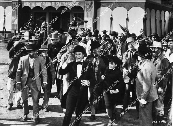 2926-008 Roddy McDowall and cast film The Adventures of Bullwhip Griff ...