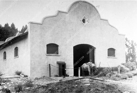 historic Los Angeles Hollywood 1920 Selig Studios the zoo 3034-23 ...