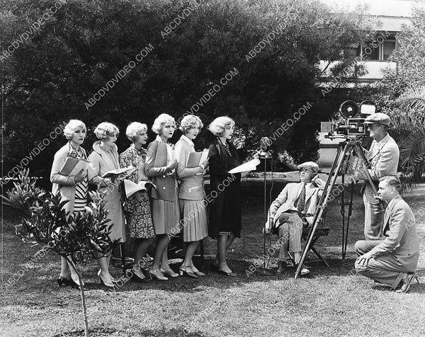director W.S. Van Dyke unknown production filming MGM starlets 3202-28 ...