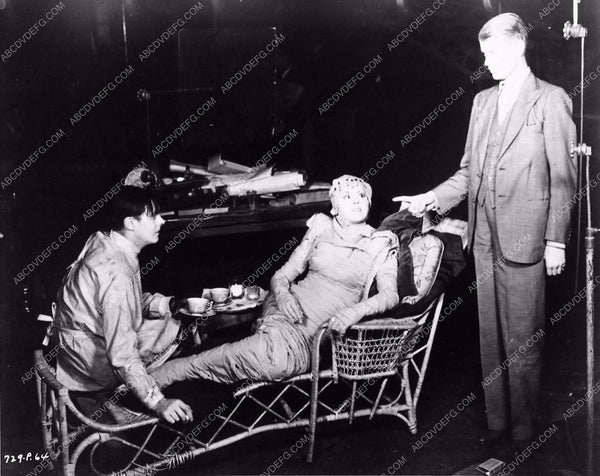 Elsa Lancaster and director James whale film The Bride of Frankenstein ...