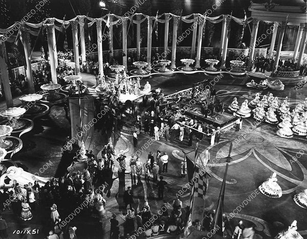cast and crew MGM Studios soundstage musical film Rosalie 3364-20 ...