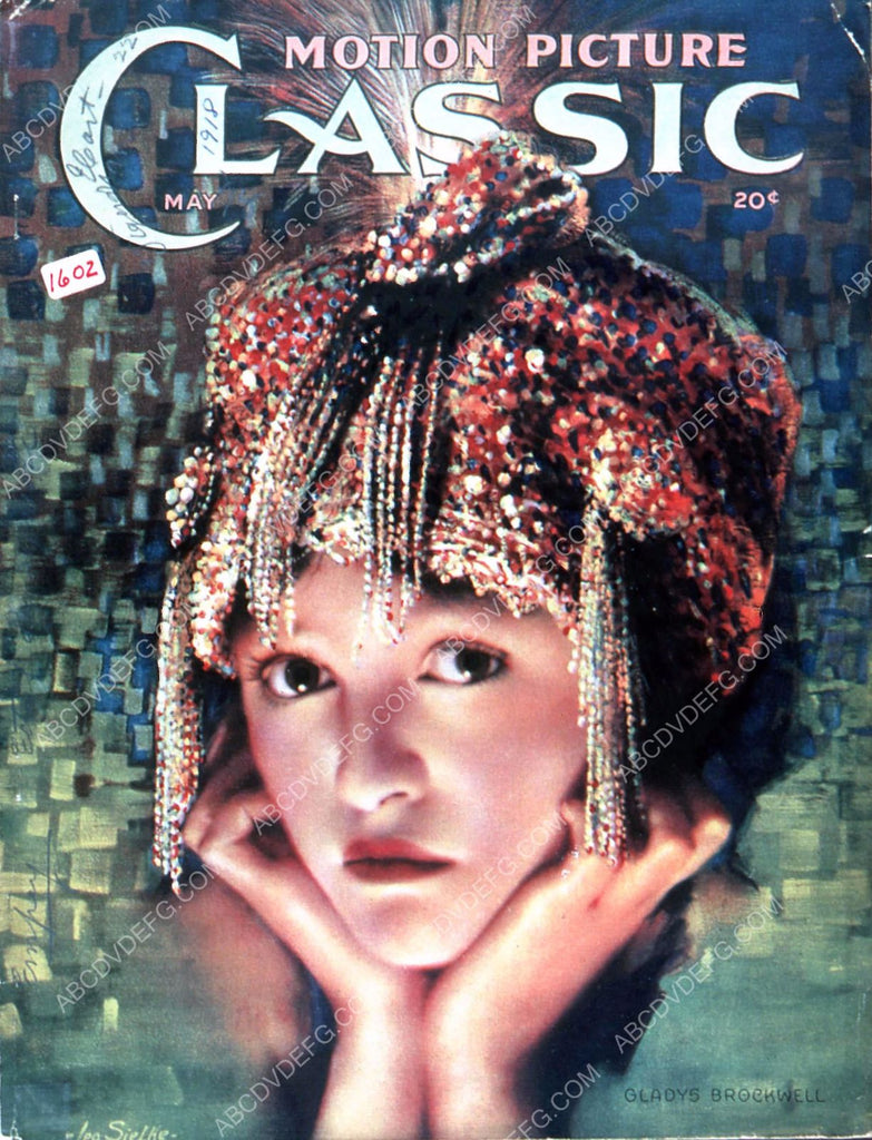 Gladys Brockwell Motion Picture Classic magazine cover 35m-1028 ...
