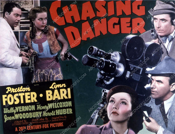 Preston Foster Lynn Bari film Chasing Danger 35m-10350 – ABCDVDVIDEO