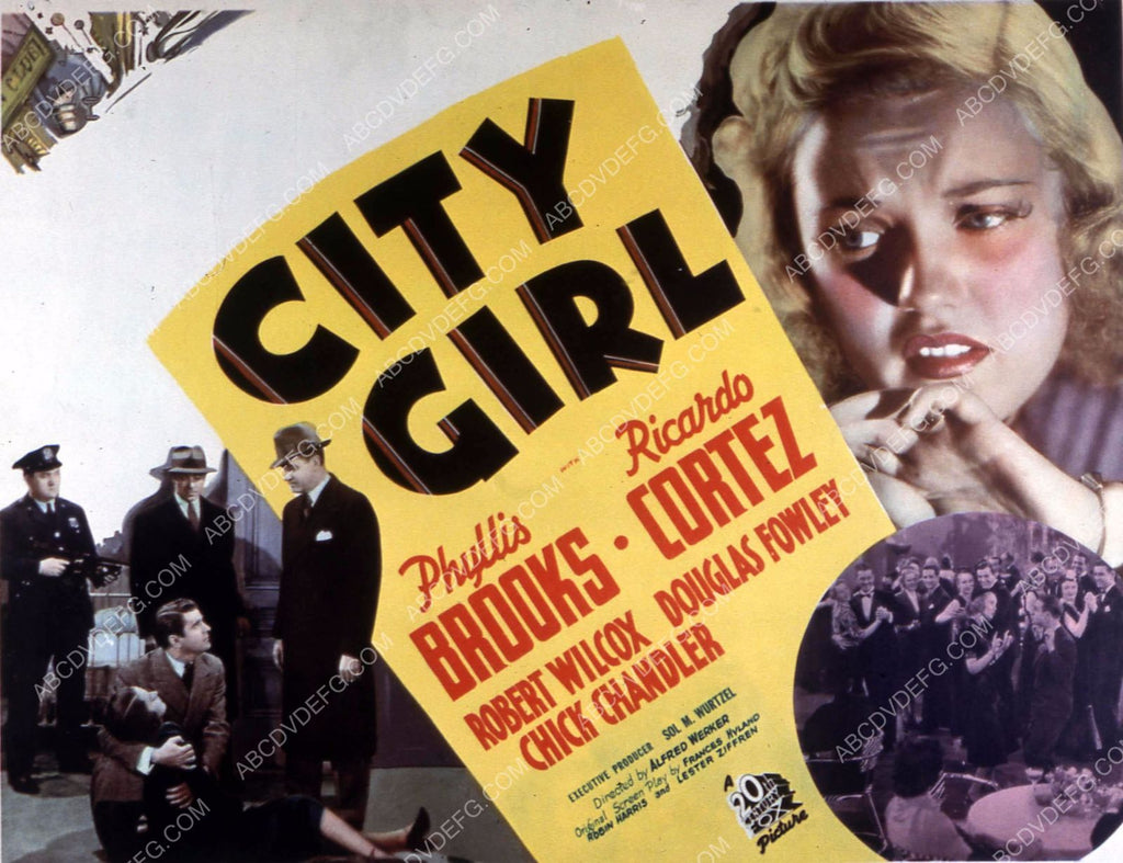 Phyllis Brooks film City Girl 35m-10521 – ABCDVDVIDEO