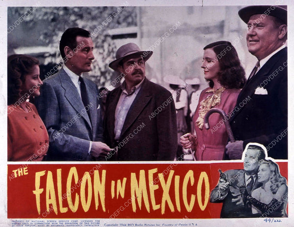Tom Conway Mona Maris film The Falcon in Mexico 35m-10603 – ABCDVDVIDEO