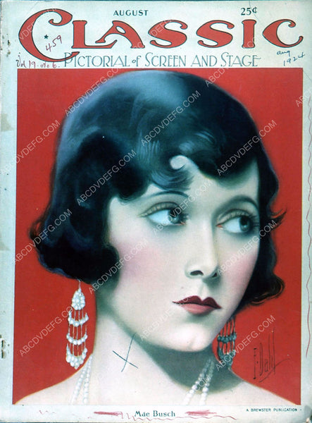 Mae Busch Classic magazine cover 35m-1076 – ABCDVDVIDEO