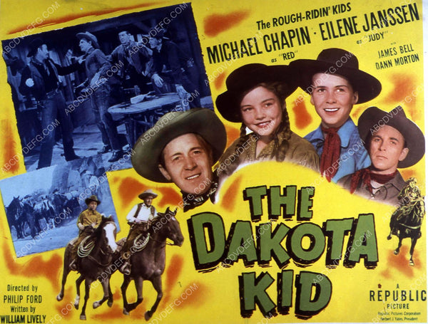 Michael Chapin Eilene Janssen film The Dakota Kid 35m-10794 – ABCDVDVIDEO