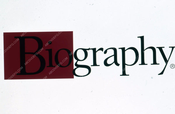 A&E network Biography logo 35m-11382 – ABCDVDVIDEO