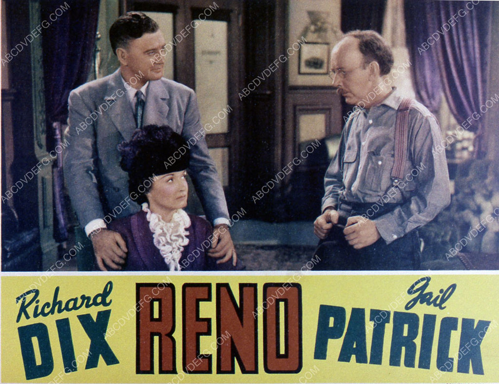 Richard Dix Gail Patrick film Reno 35m-1328 – ABCDVDVIDEO