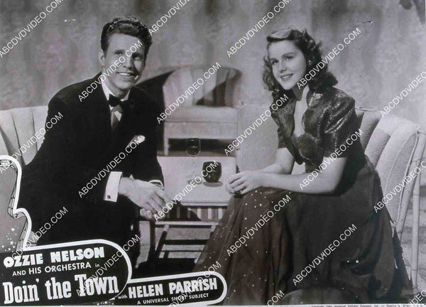 Ozzie Nelson Helen Parrish Universal short subject film Doin' the Town ...