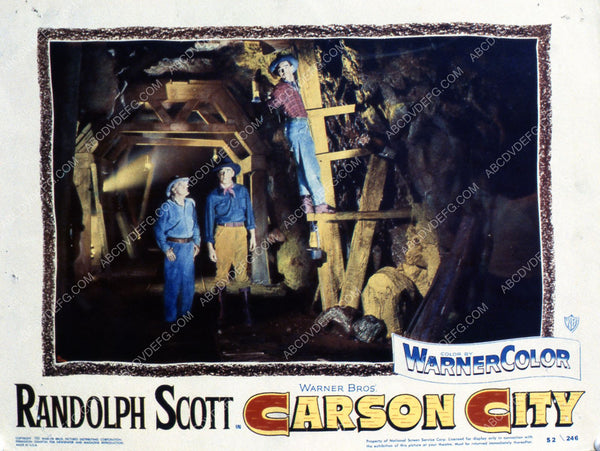 Randolph Scott western film Carson City 35m-1874 – ABCDVDVIDEO
