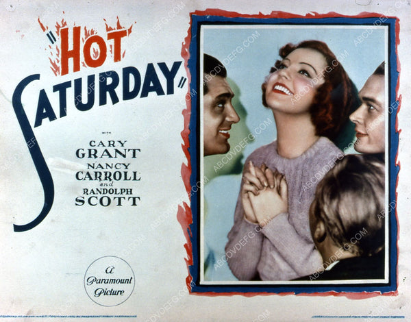 Nancy Carroll Cary Grant film Hot Saturday 35m-1990 – ABCDVDVIDEO