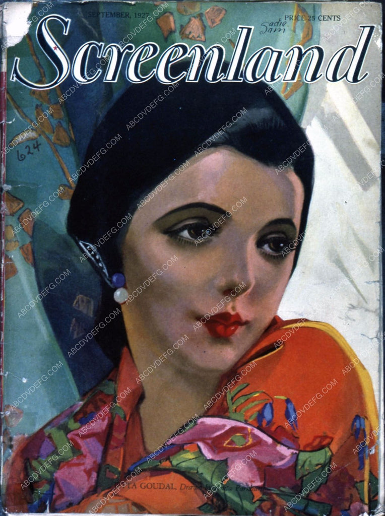 Jetta Goudal Screenland magazine cover 35m-4549 – ABCDVDVIDEO