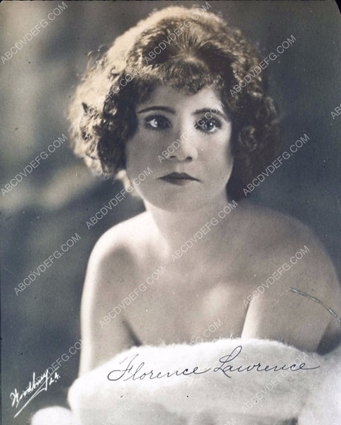 silent film star Florence Lawrence portrait 35m-5690 – ABCDVDVIDEO