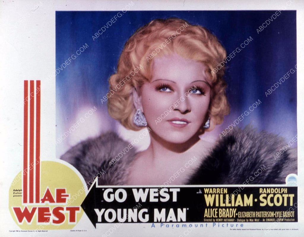 Mae West film Go West Young Man 35m-8411 – ABCDVDVIDEO