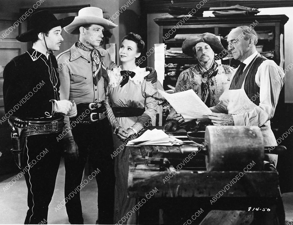 Duncan Renaldo Robert Livingston Carole Landis Raymond Hatton film Cow ...