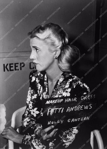 Patty Andrews Sisters makeup hair dress film Hollywood Canteen 3800-03 ...