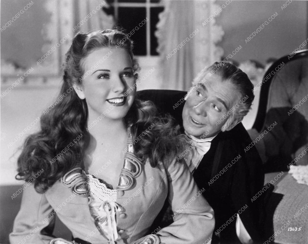 Deanna Durbin Ray Collins musical film Can't Help Singing 3915-08 ...
