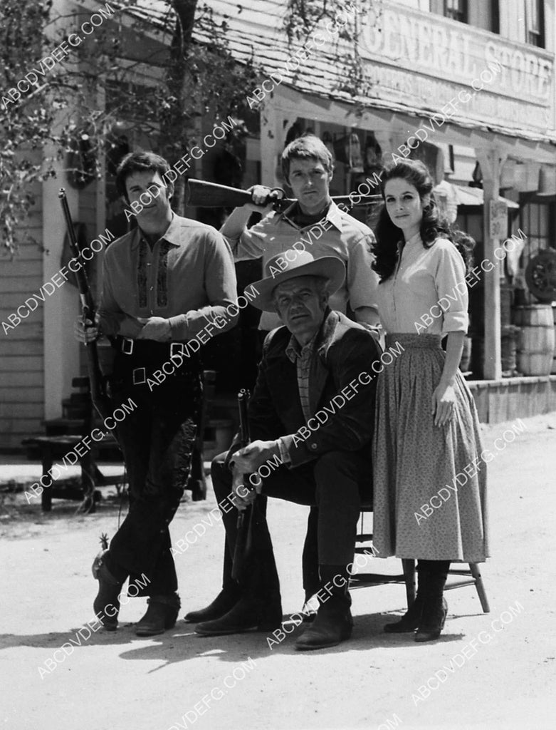 Wayne Maunder James Stacy Andrew Duggan Elizabeth Baur TV Lancer 4447 ...