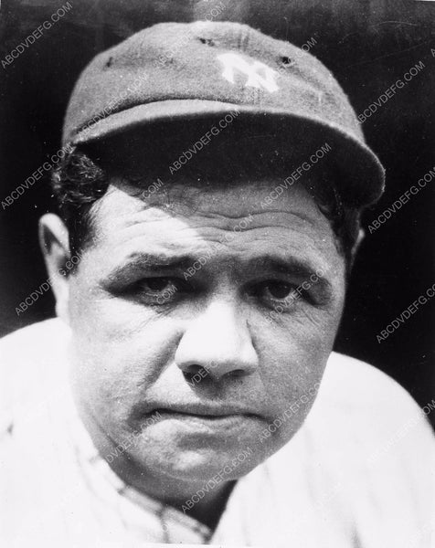 baseball legend Babe Ruth in Yankee uniform 4b10-464 – ABCDVDVIDEO