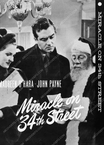Maureen O'Hara John Payne film Miracle on 34th Street 6867-36 – ABCDVDVIDEO